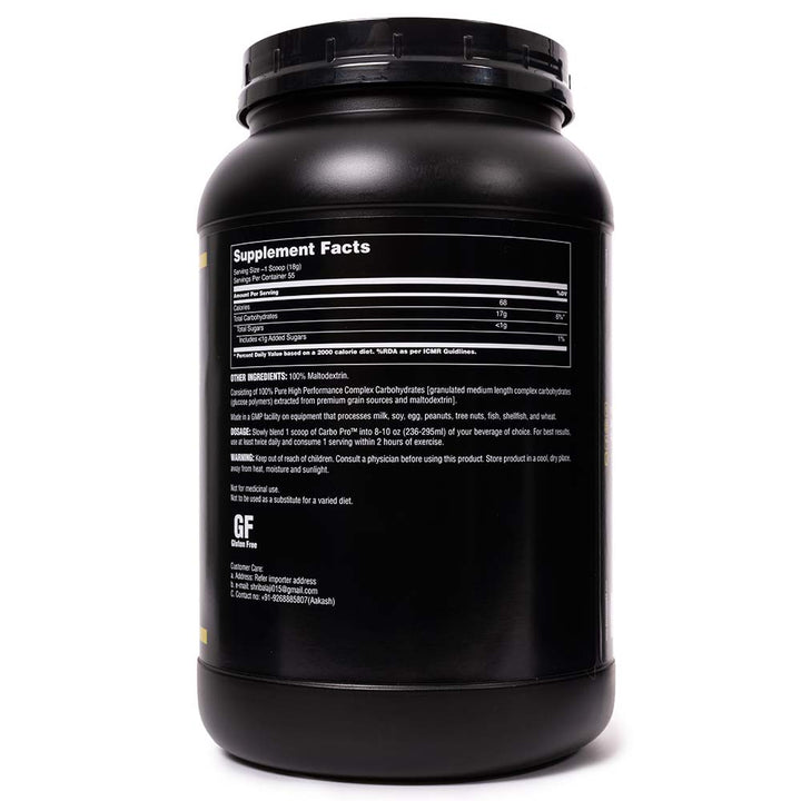 universal nutrition carbo pro unflavoured 1 kg sold out